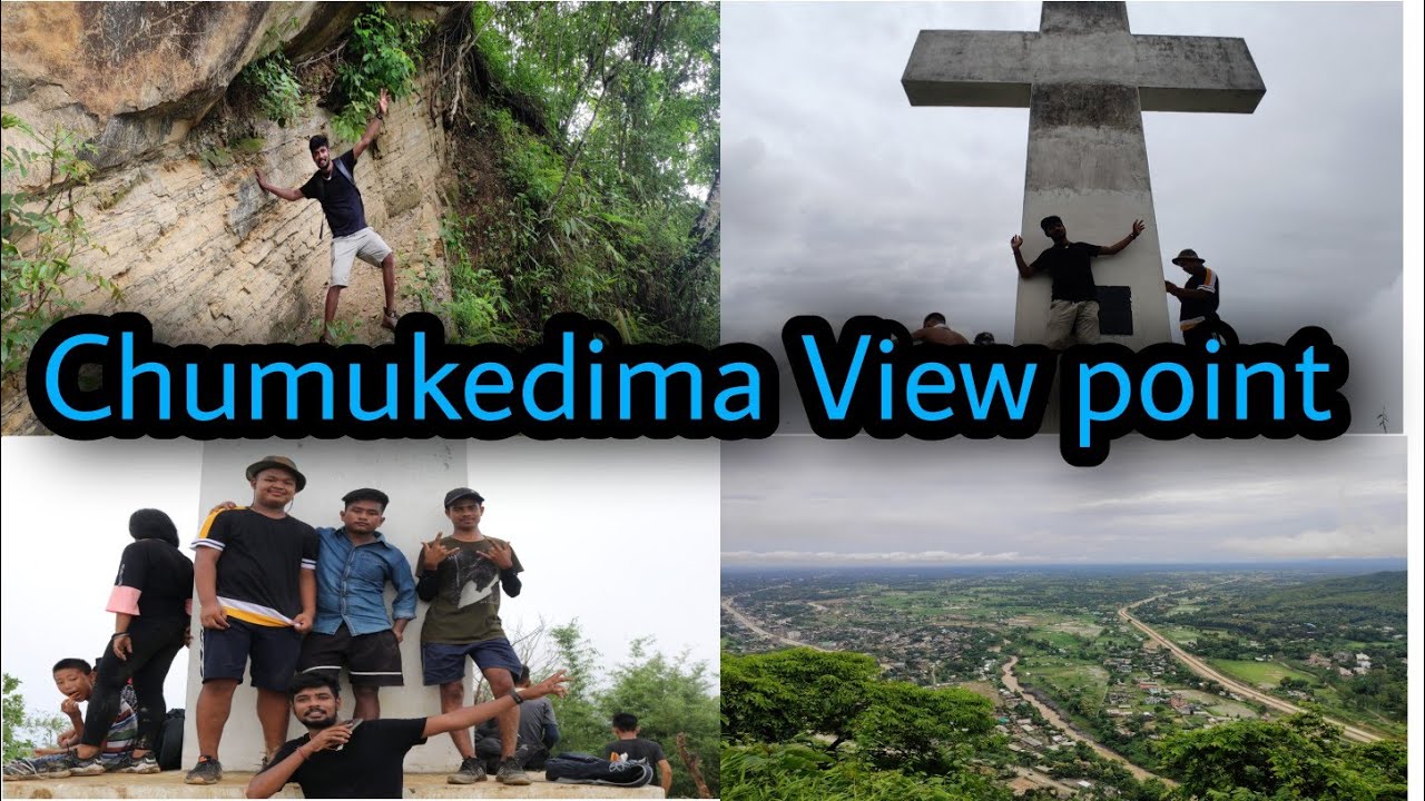 Trekking to Chumukedima view point and White Cross || Three House ...