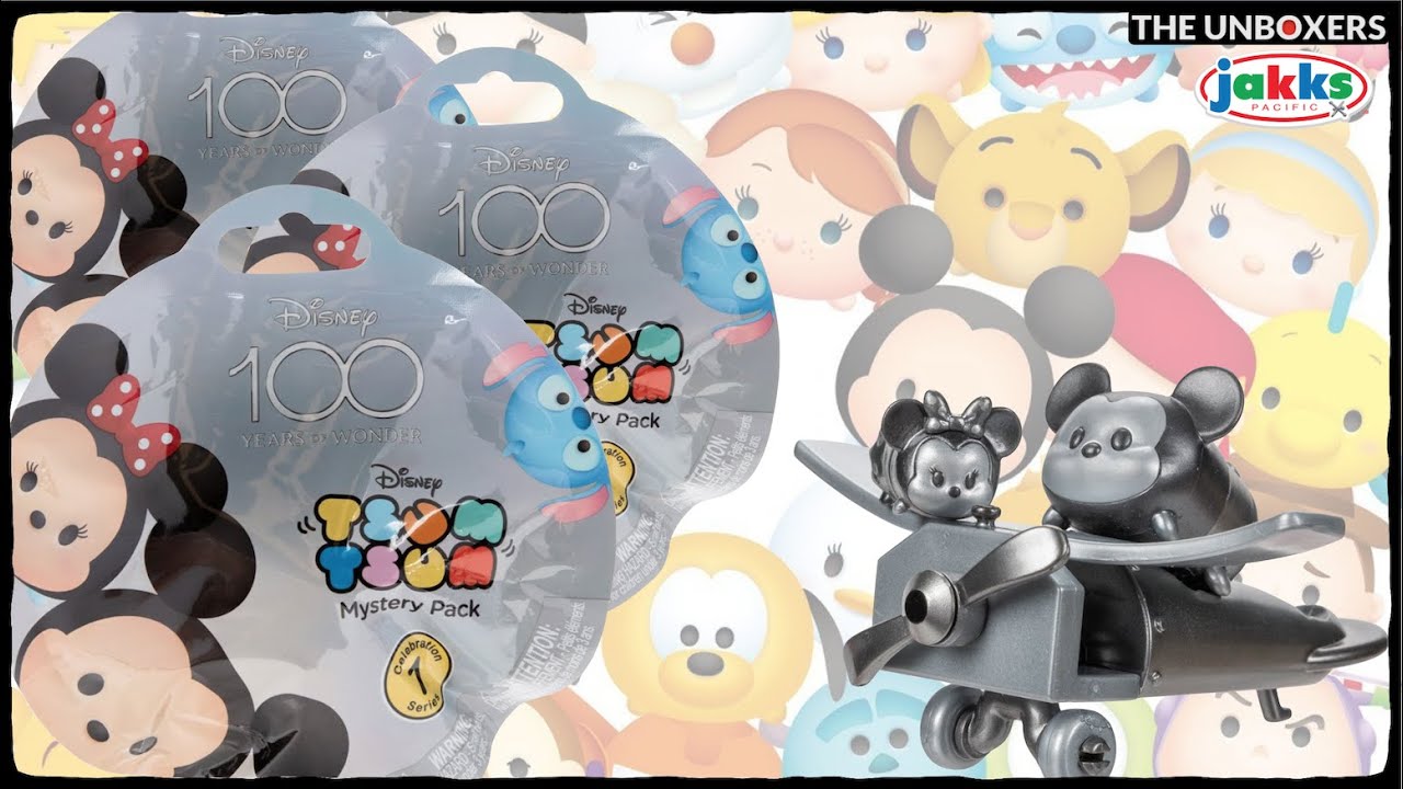 Disney 100 Years of Wonder Tsum Tsum Mystery Packs Series 1 - YouTube