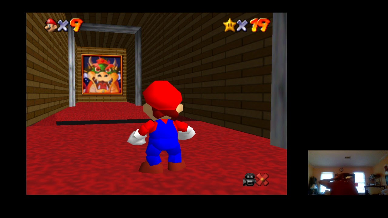 Super Mario 64 100% playthrough pt16 - Bowser in the Dark World - YouTube