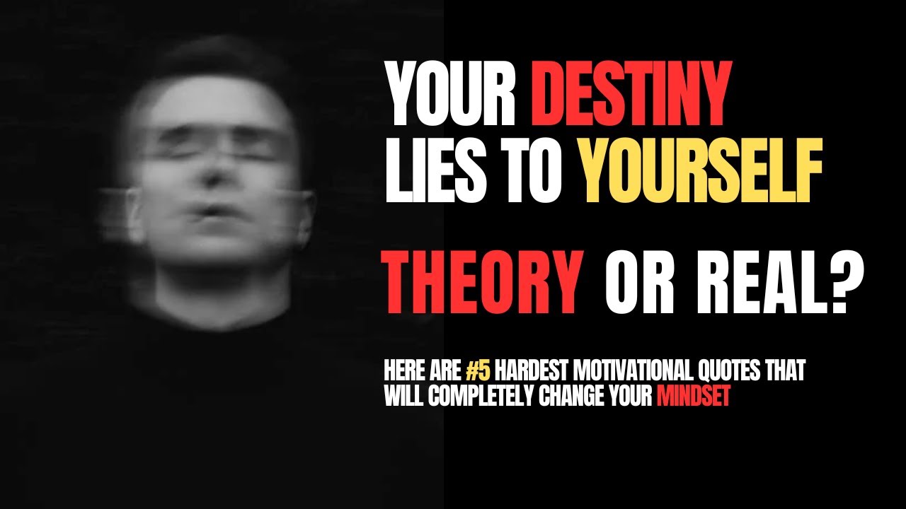 REMEMBER YOUR DESTINY LIES IN YOUR MINDSET - Inspirational Theory - YouTube