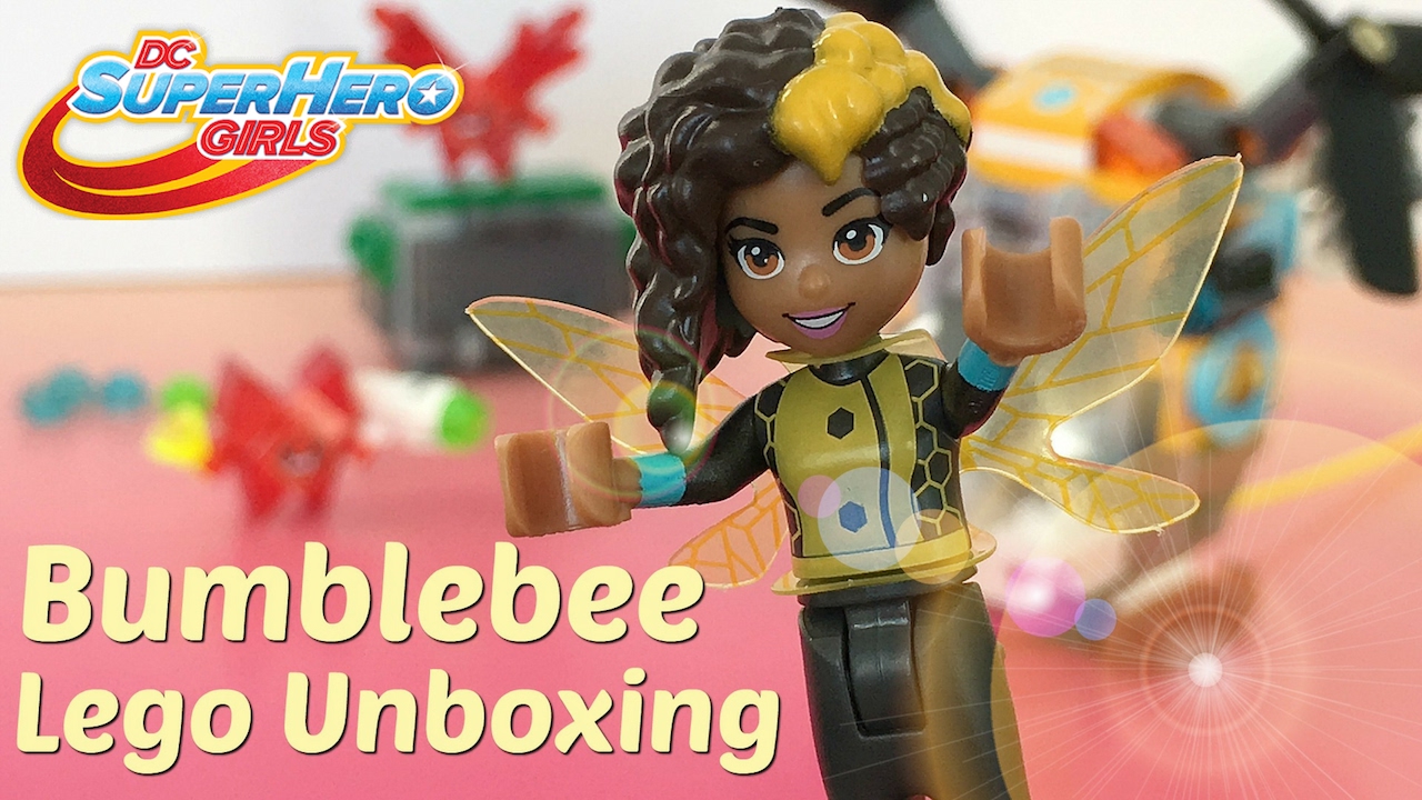 Bumblebee DC Super Hero Girls - LEGO Unboxing and Build - YouTube