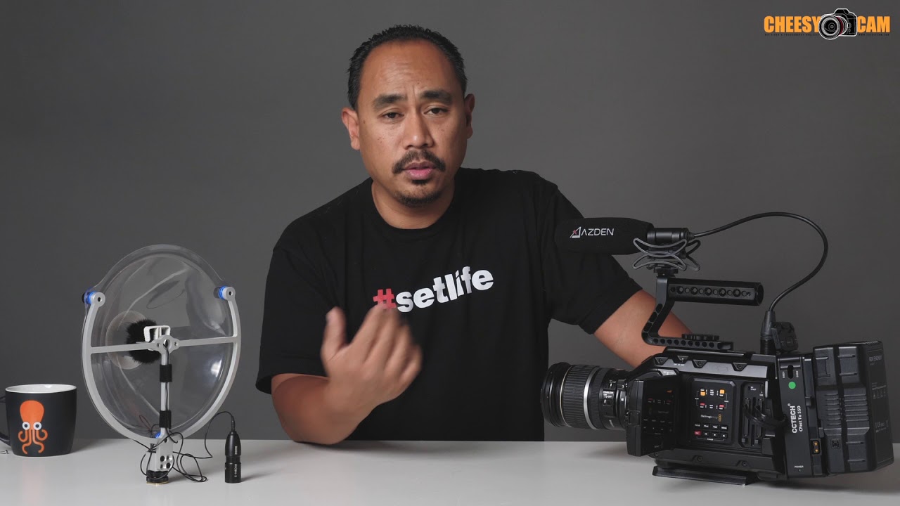 Second Test - Sound Shark Parabolic Mic - YouTube