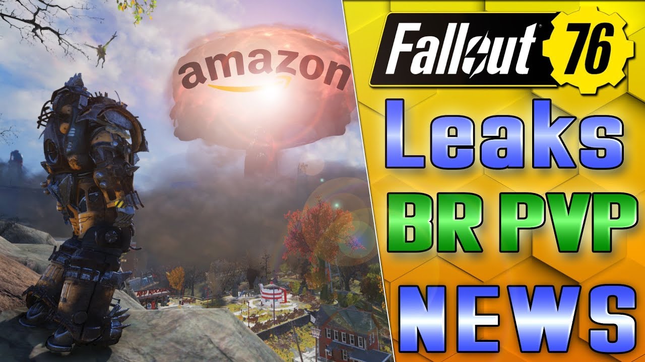 FALLOUT BR/PVP SHOOTING UPDATES & AMAZON LEAKS NEW GAMES - YouTube