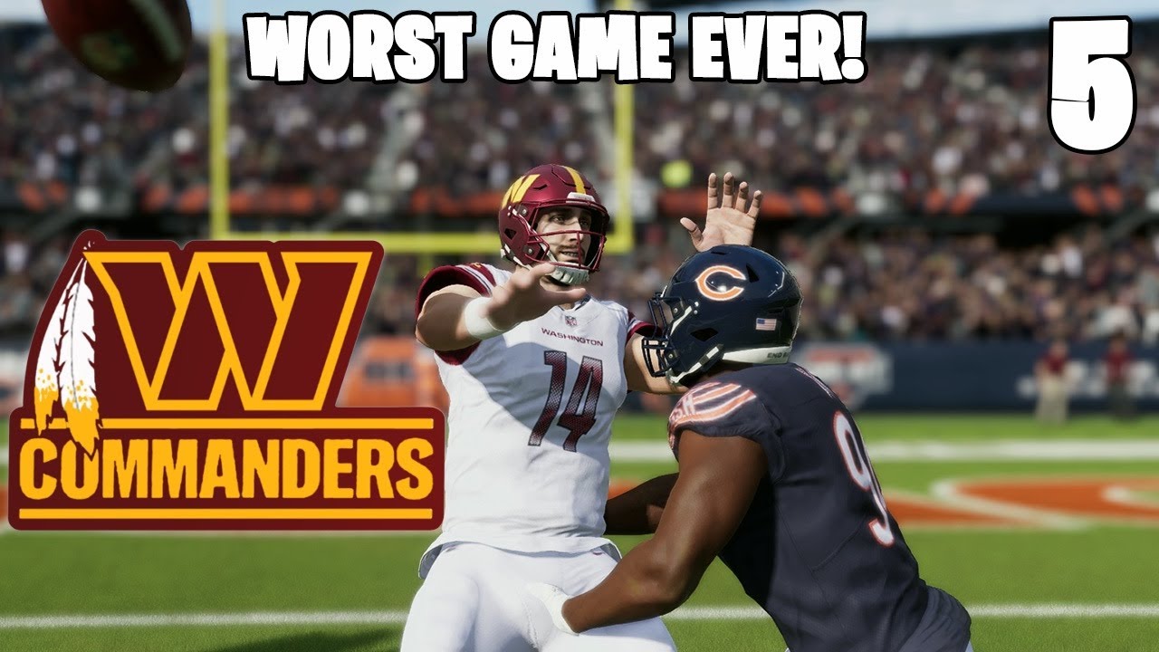 TDBARRETT MADE ME WANT TO RETIRE MADDEN! Washington Commanders ...