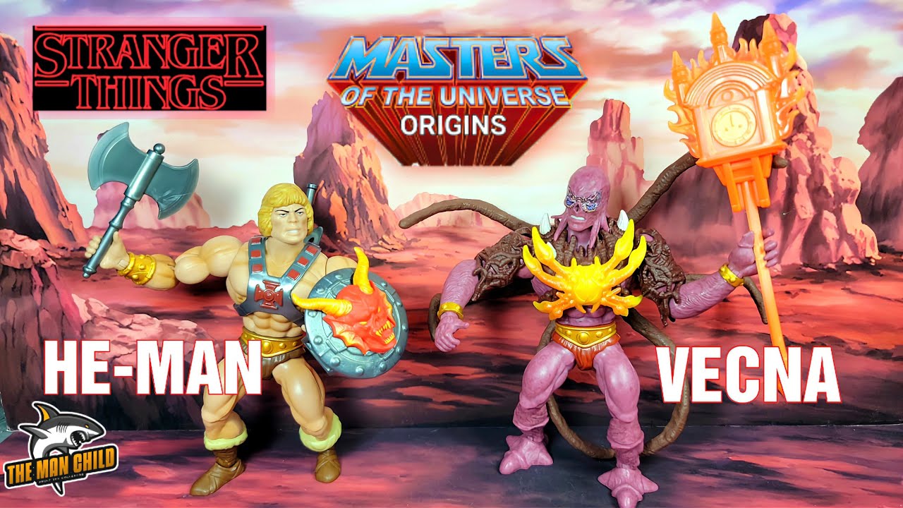 MOTU Origins X Stranger Things He-man and Vecna Figure Reviews! - YouTube
