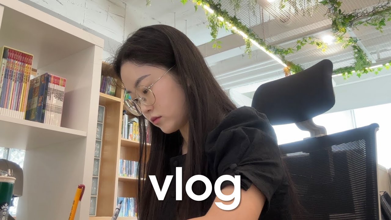 Vlog 직장인 브이로그 일하다가 갑자기 택배 100개 포장하기📦 편도 2시간 통근러의 일상 강아지 산책하기 초보