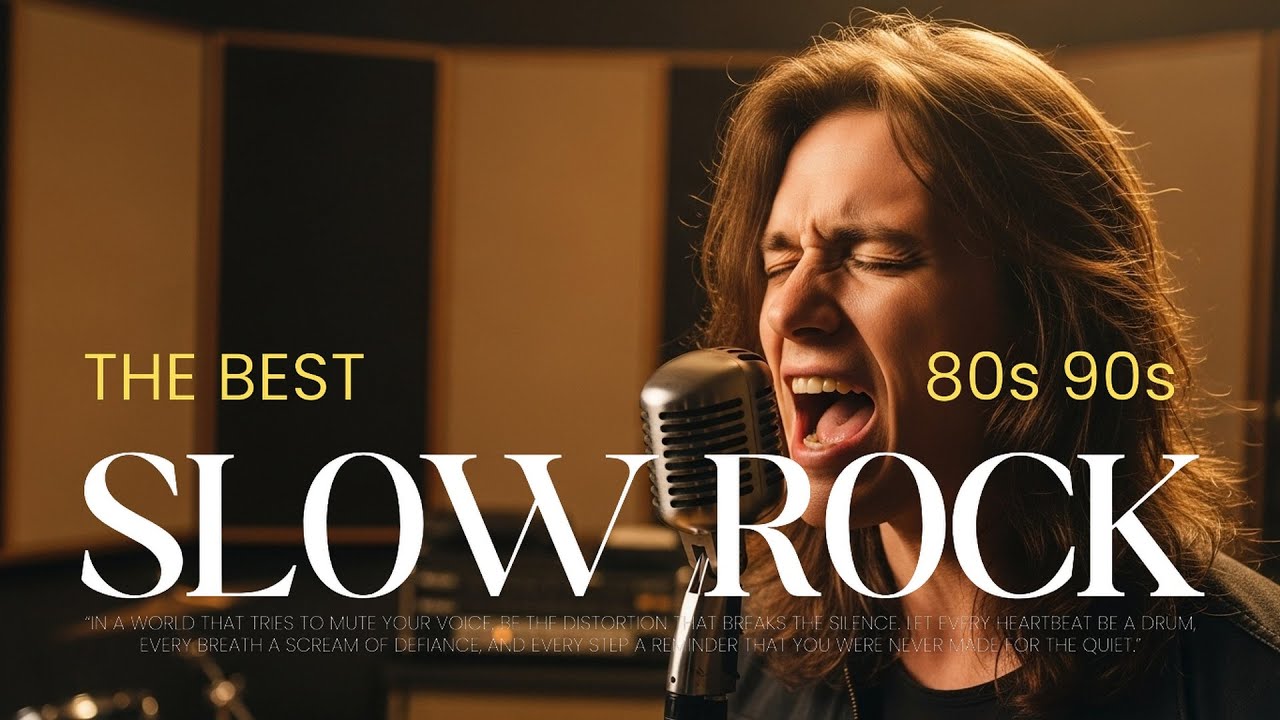 Slow Rock 80s 90s Hits • Gentle Guitar Tones After Dark - YouTube