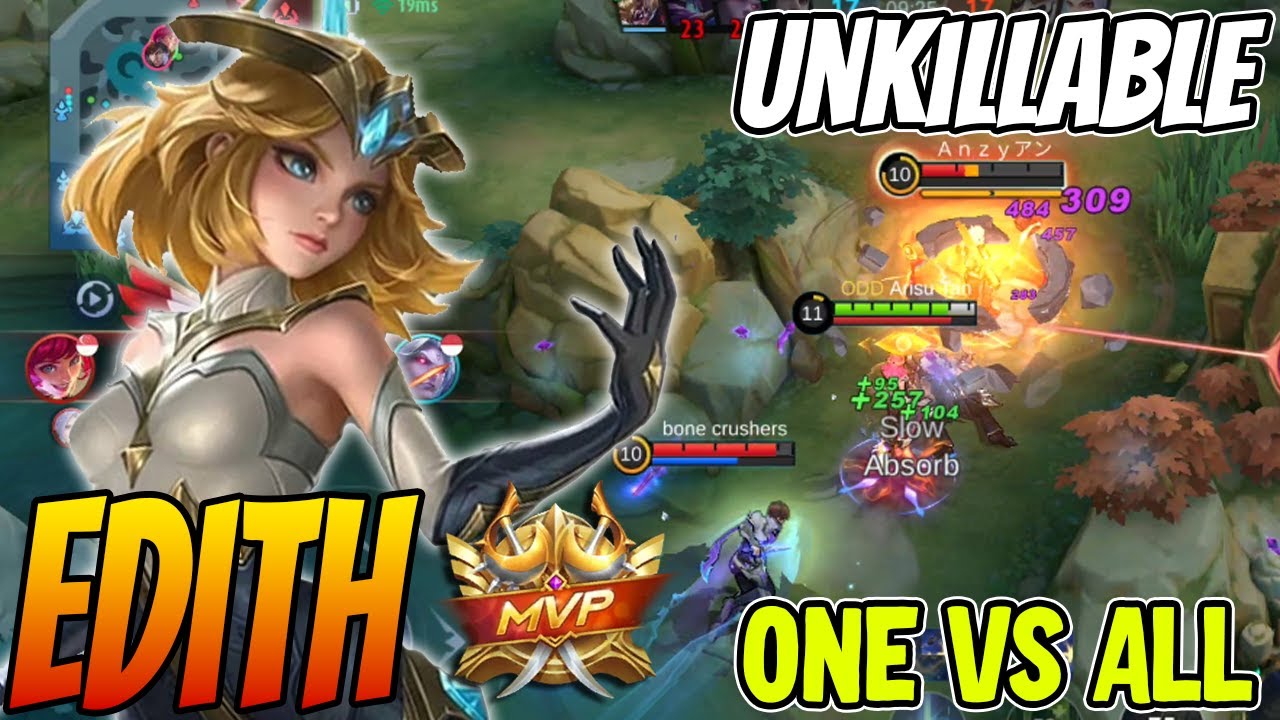 EDITH BROKEN DAMAGE BUILD ITEM - Edith Best Build 2023 ~ MLBB - YouTube