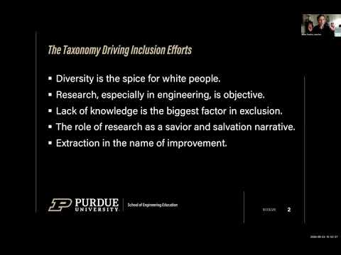 Drs. Stephanie Masta & Alice Pawley, Purdue University. UMich EER ...