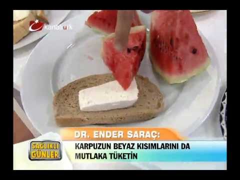 Karpuz Tansiyon Düşürüyor - Dr. Ender Saraç
