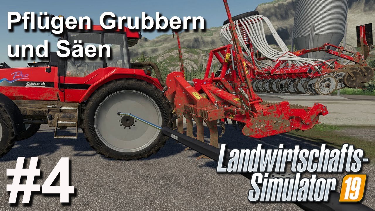 LS 19 🚜 Gleichzeitig Pflügen, Grubbern und Säen | Landwirtschafts ...