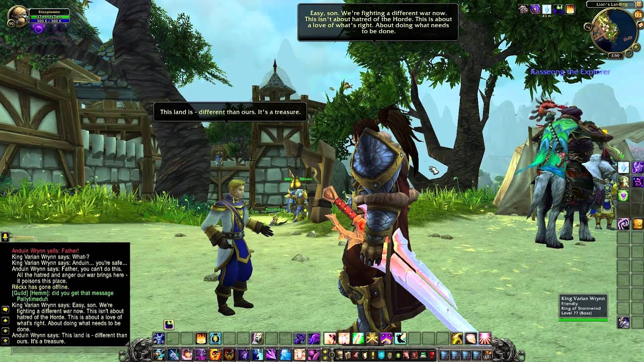 Lion's Landing - World of Warcraft: Mists of Pandaria Patch 5.1 - YouTube