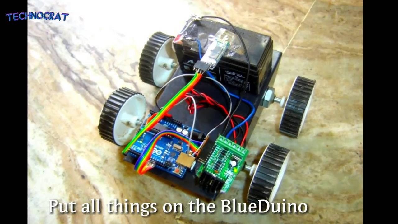 How to make a Bluetooth control Car (Part - 2) - YouTube