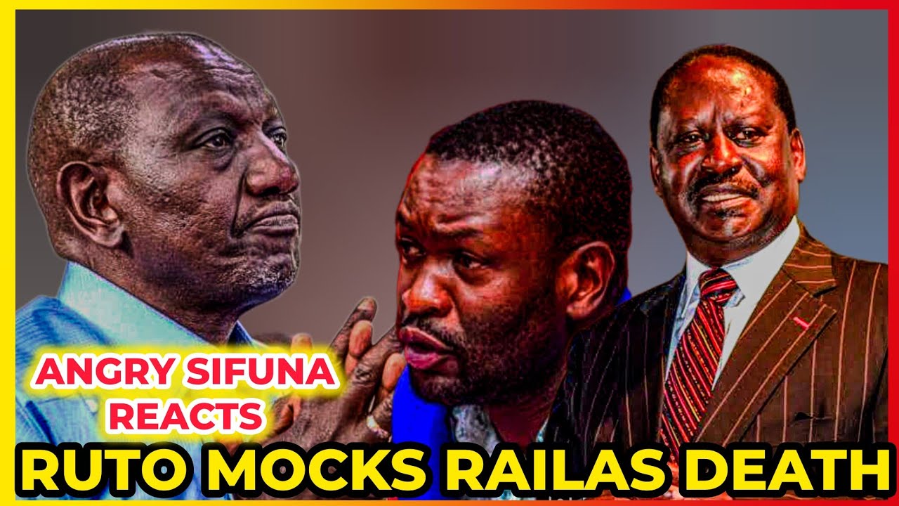 LEAKED VIDEO! Reveal Ruto Mocking Railas Death Angry Sifuna Reacts AS ...