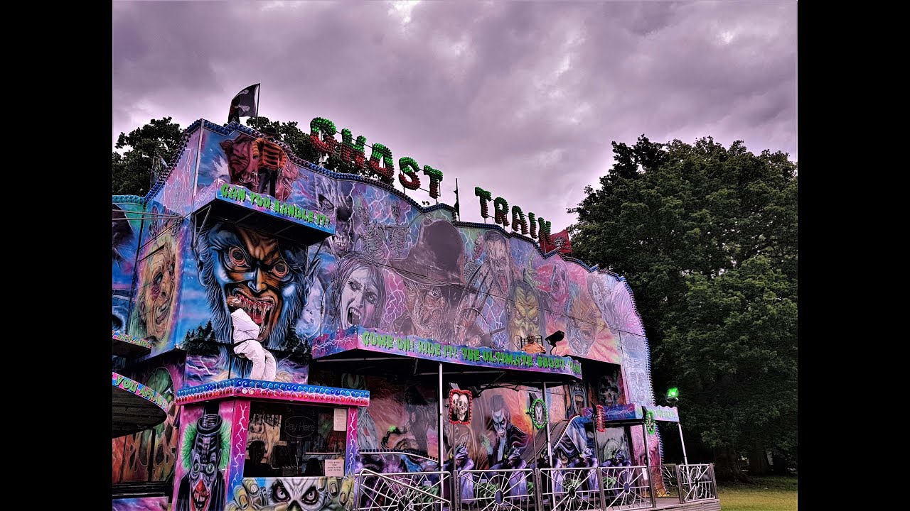 Ghost Train 360 4K video - YouTube