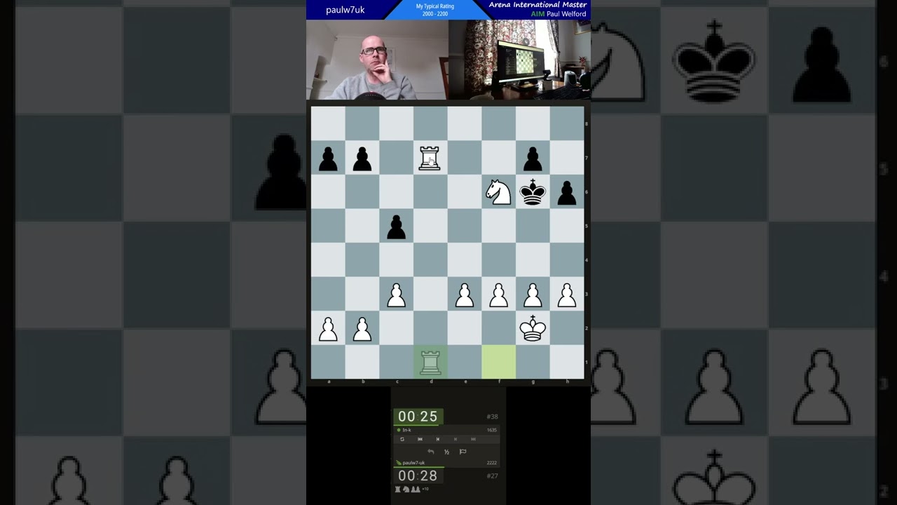 paulw7uk chess v 1635 2 rooks + knight v queen and rook lichess.org ...