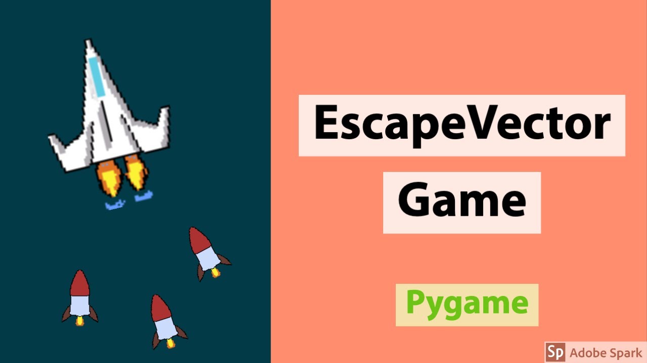 Escape Vector game in Pygame - YouTube