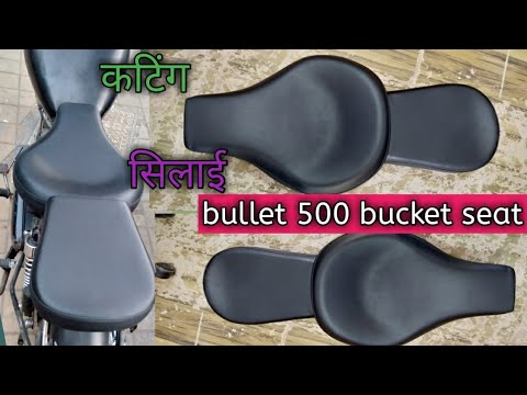 bucket seat bullet 500cc|best seat modification|seat stitching work ...