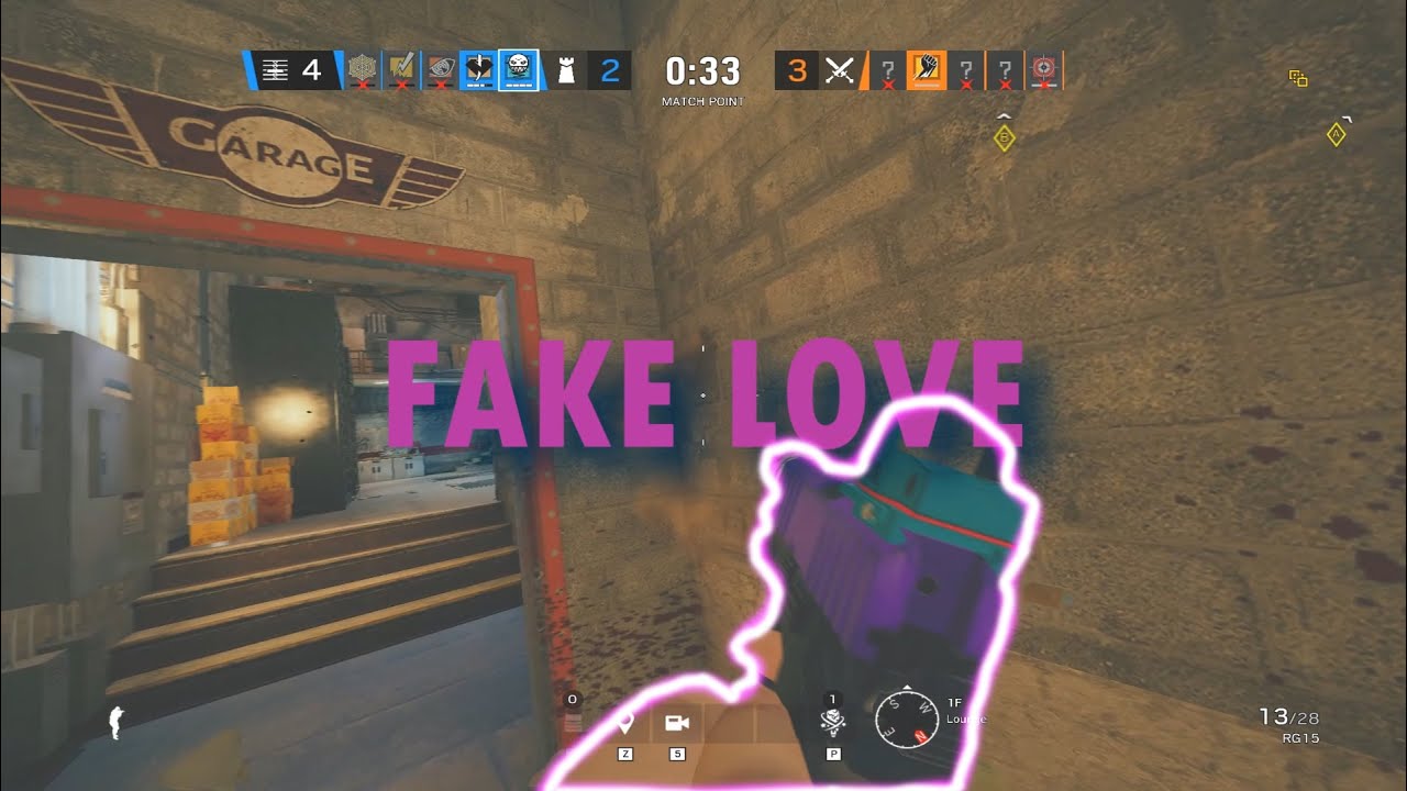 "FAKE LOVE" - (R6 Montage) - YouTube