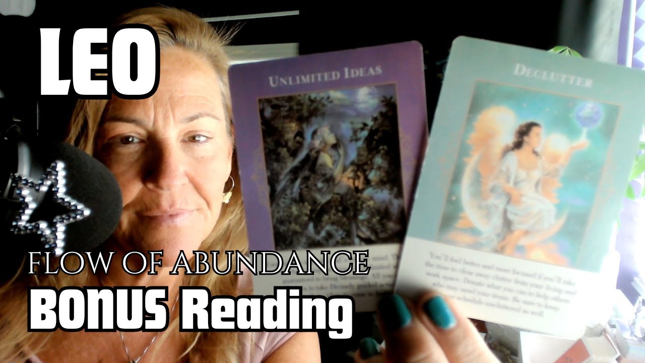 Clear The Clutter & You'll See Clearly, LEO! Zodiac Tarot Reading - YouTube