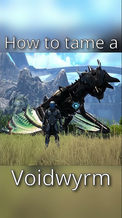 HOW TO TAME A VOIDWYRM TEK WYVERN - ARK: Survival Evolved Genesis Part 2 #shorts - YouTube