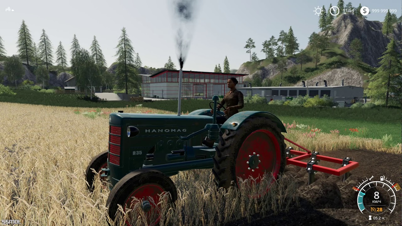 Farming Simulator 2019 mods Hanomag R28 - YouTube
