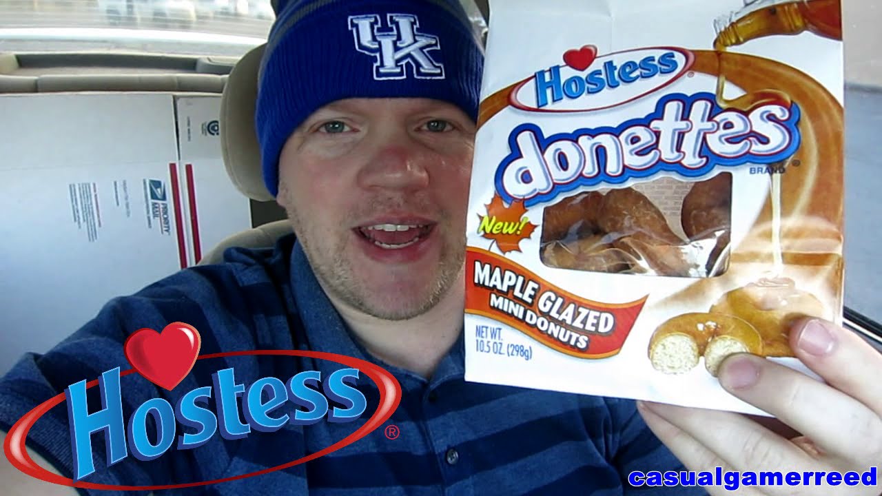 Reed Reviews Hostess Maple Glazed Donettes - YouTube