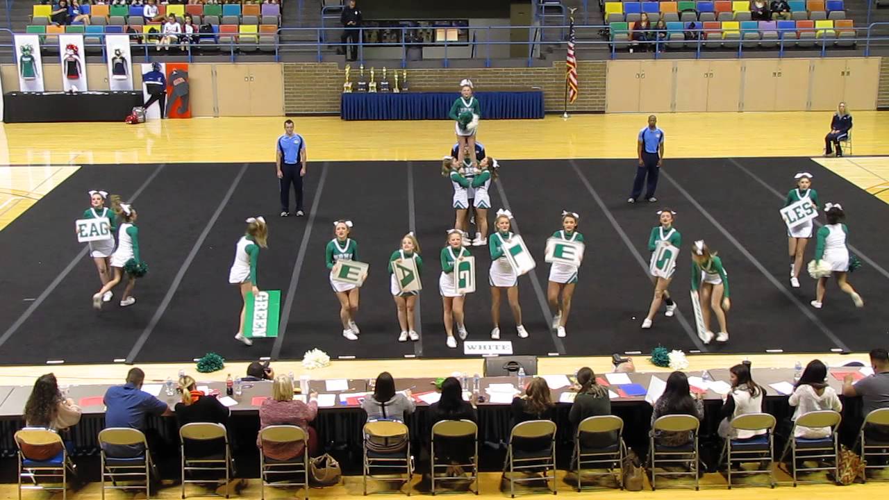 HBMS Cheer at AHSCC - YouTube