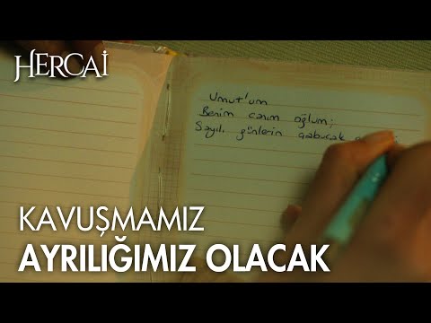 Reyyan, Umut'a günlük yazıyor - Hercai Efsane Sahneler
