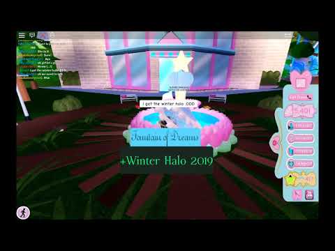 Winning the Winter 2019 Halo! (Royale High) - YouTube