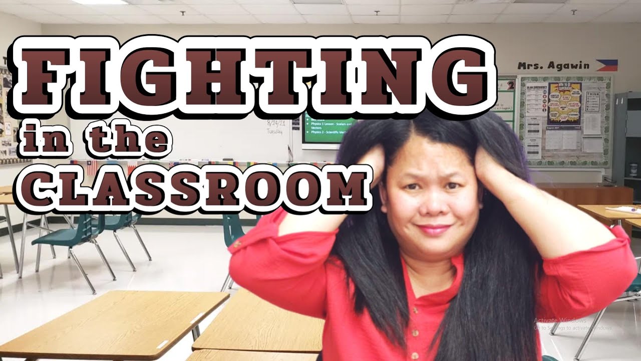👩‍🏫 How to PREVENT CLASSROOM FIGHTS/ How to DEAL WITH CLASSROOM FIGHTS ...