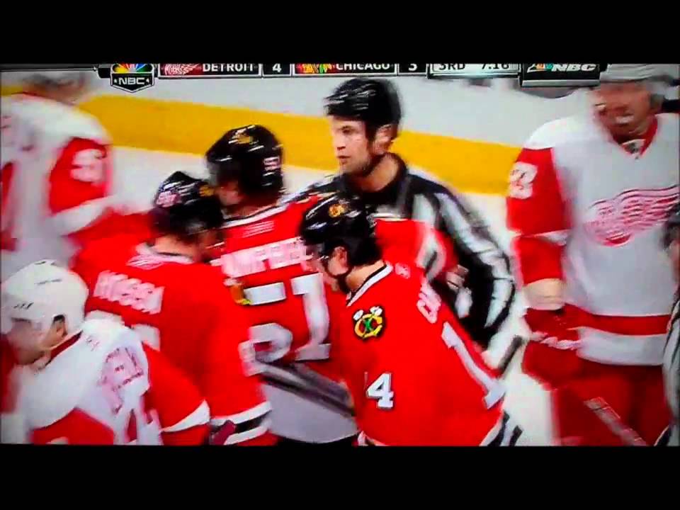 2 Pavel Datsyuk dekes April 10/2011 - YouTube