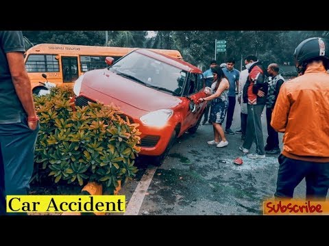 Car Accident While Vlogging in Delhi
