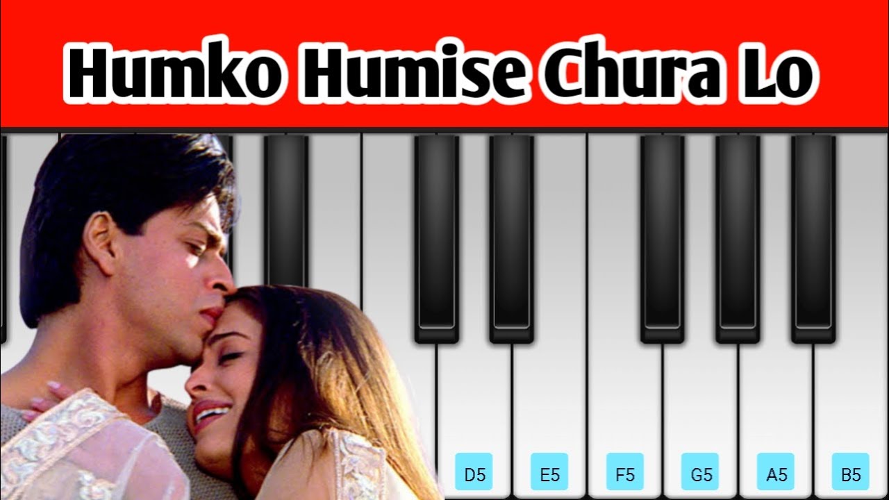 Humko Humise Chura Lo (Piano Tutorial) || Mohabbatein - YouTube