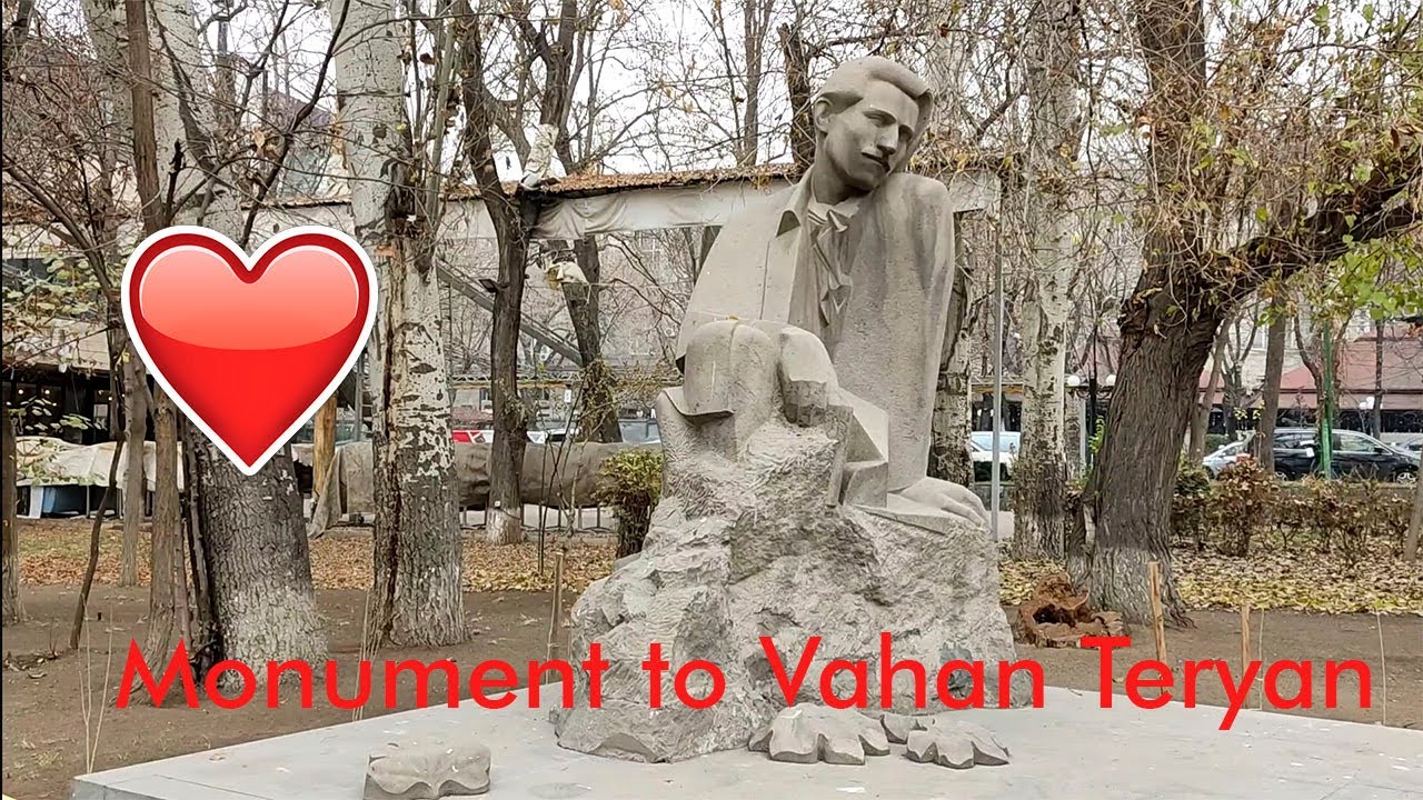 Monument to Vahan Teryan Yerevan #respect #notalking #yerevan # ...