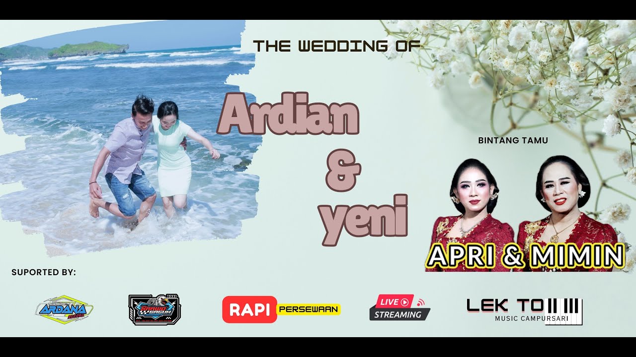 Live Pernikahan ARDIAN FEBRIANTO & YENNI WULANDARI BT "APRI & MIMIN ...