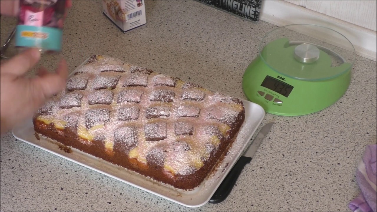 Steppdeckenkuchen in Springform/ Blechkuchen - YouTube