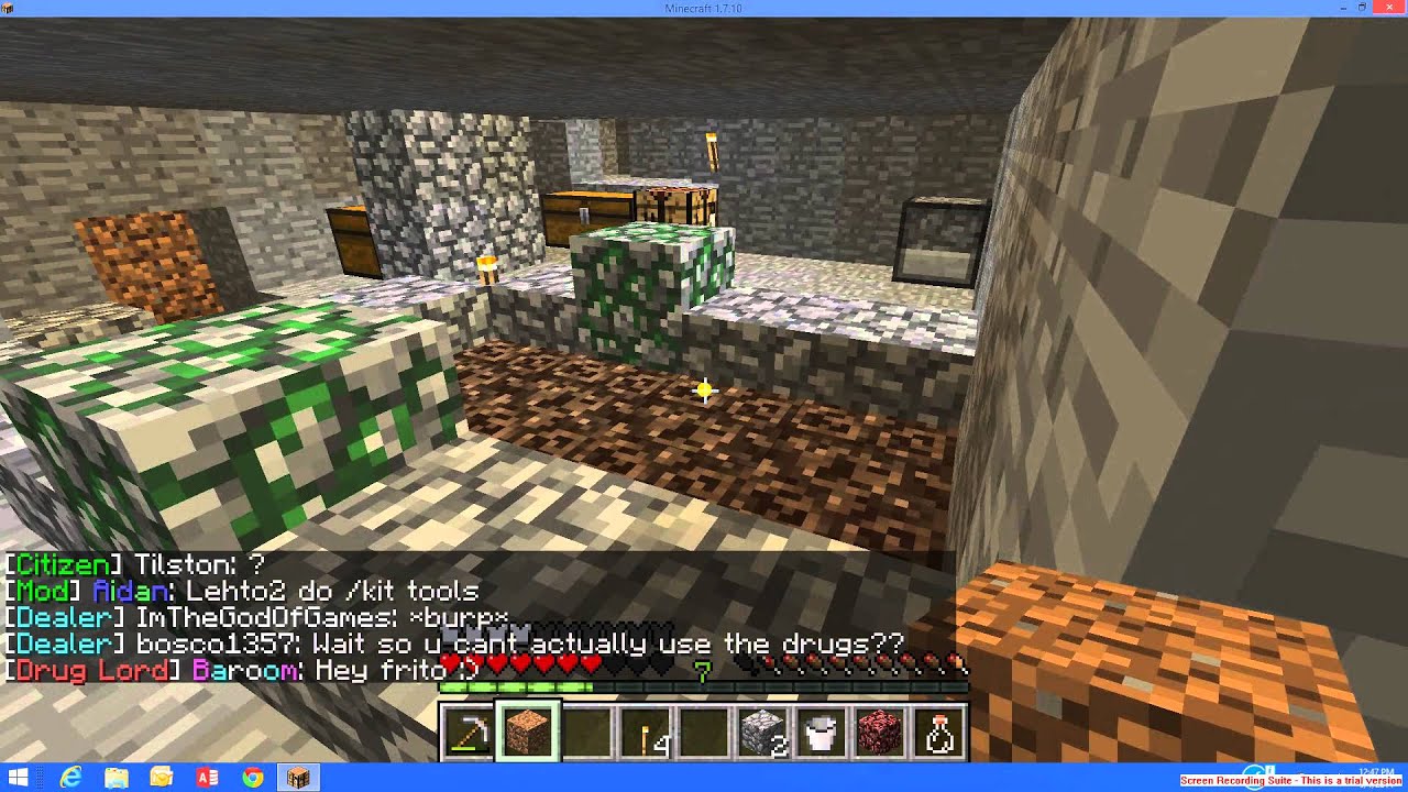 mafia craft episode 1 (base tour) - YouTube
