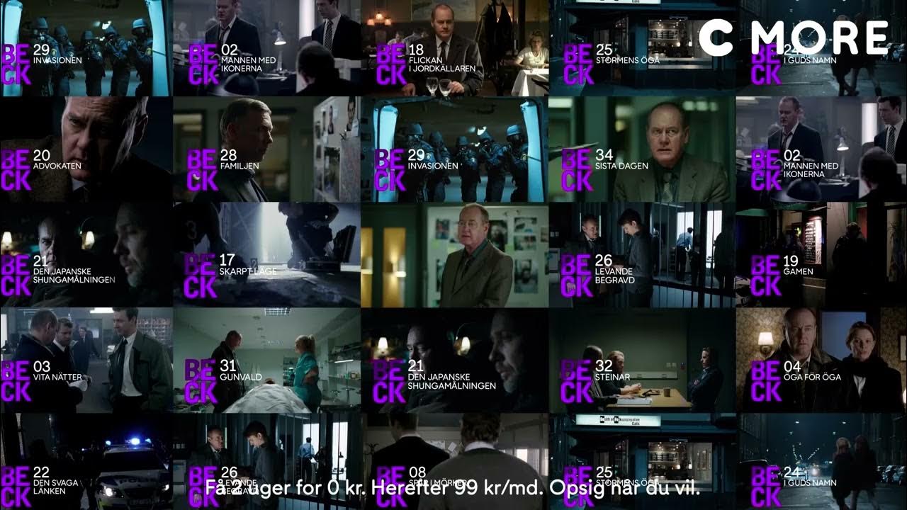 ALLE BECK FILM PÅ C MORE - YouTube