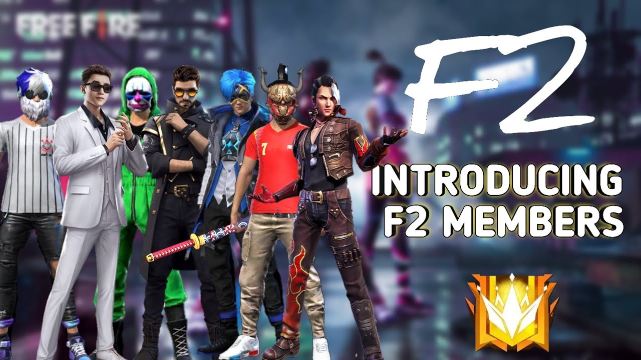 INTRODUCING - TEAM F2 || Free fire|| - YouTube