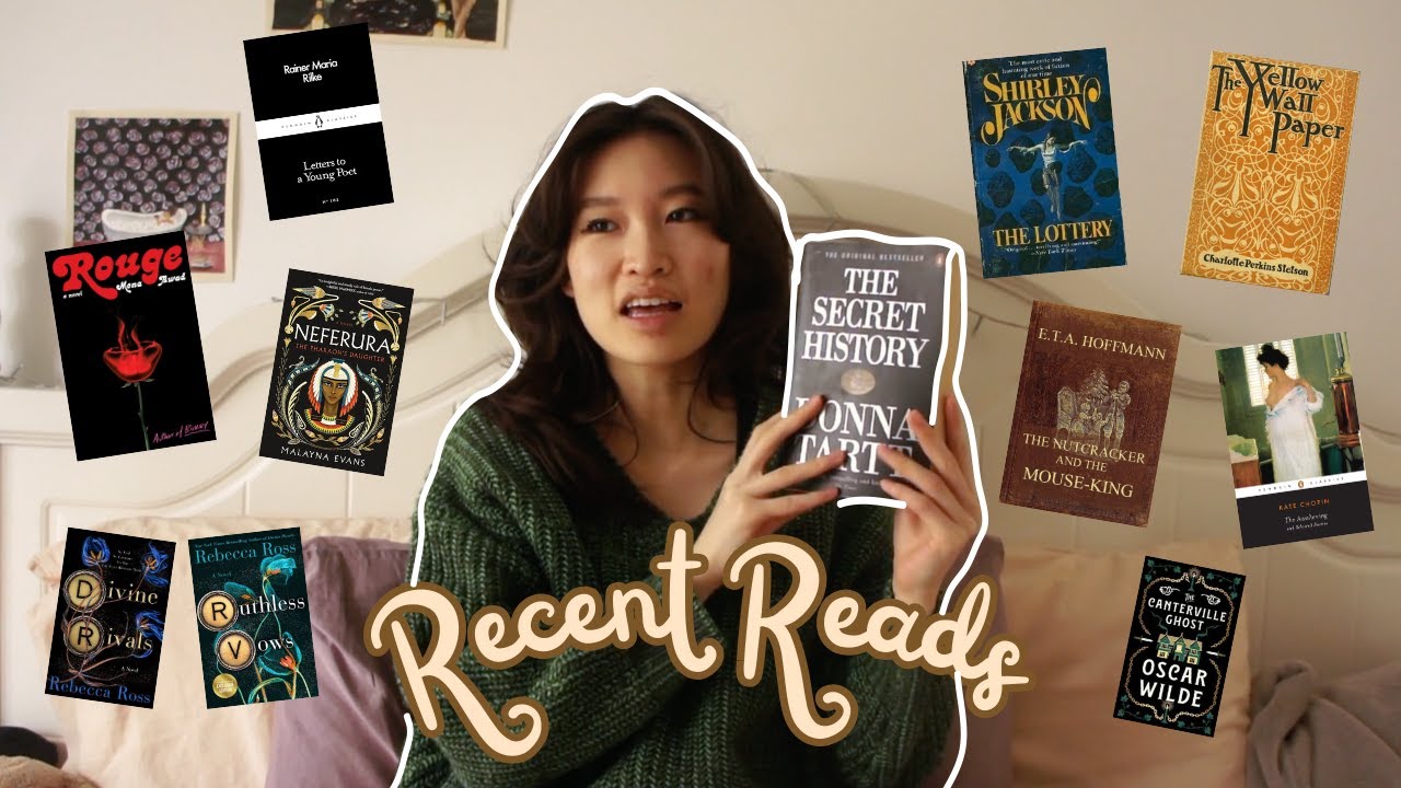 books i read recently (i started a book club w/ a friend!!) - YouTube