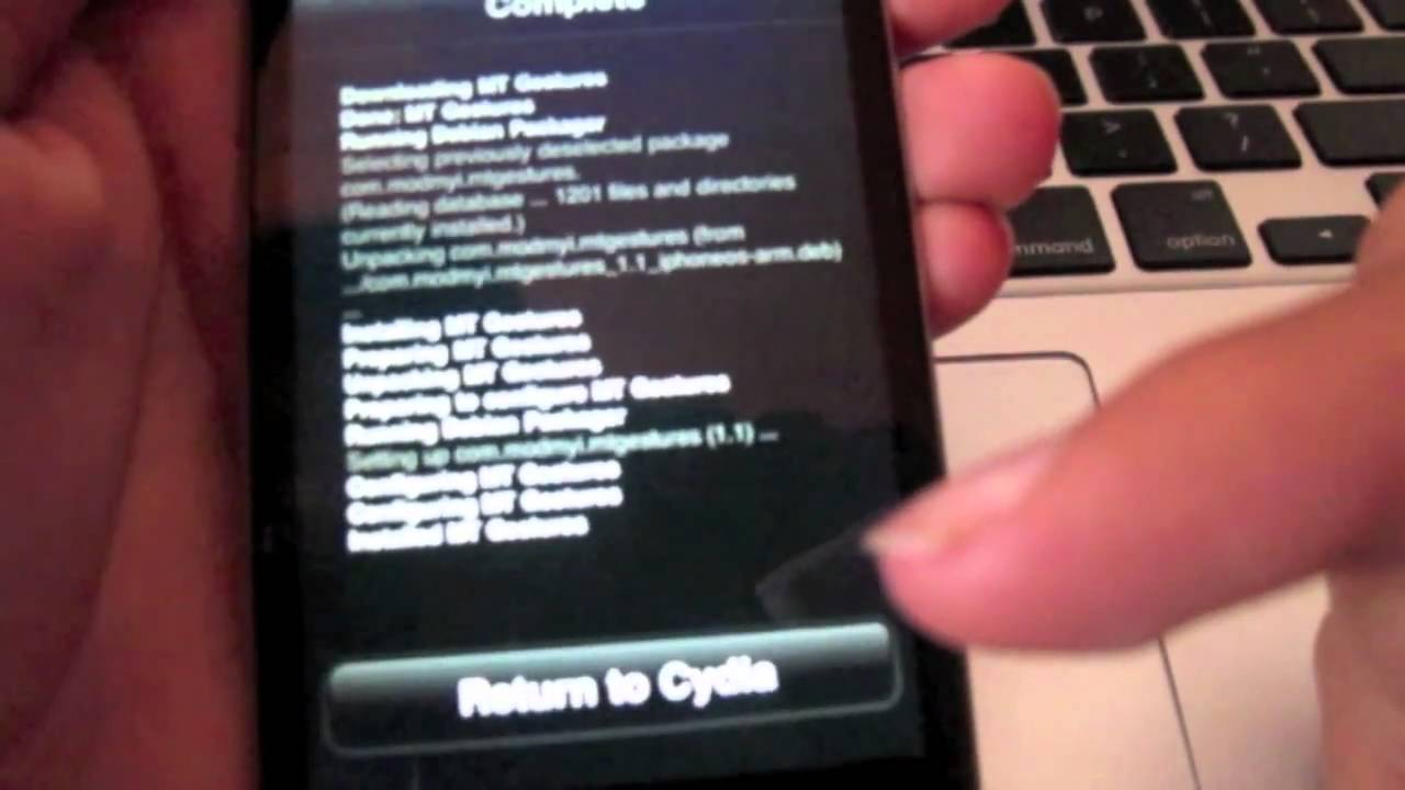 Activar Gestos Multi-Touch en el iPhone 4/iPod Touch - YouTube