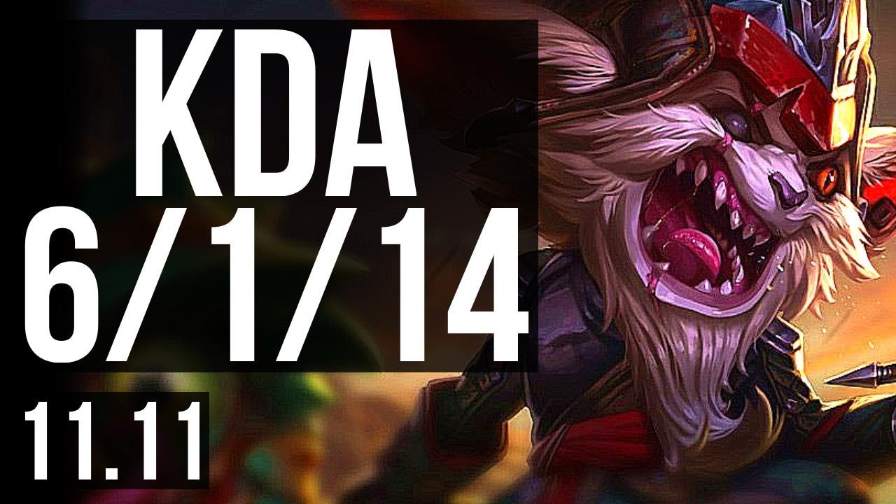 KLED vs POPPY (TOP) | Rank 1 Kled, 6/1/14, 2.4M mastery, 700+ games ...