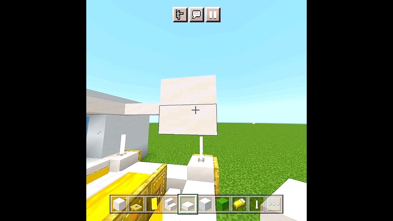Build Realistic Bed In Minecraft Build Cool Bed Shorts Short Gameplay Minecraft Youtube