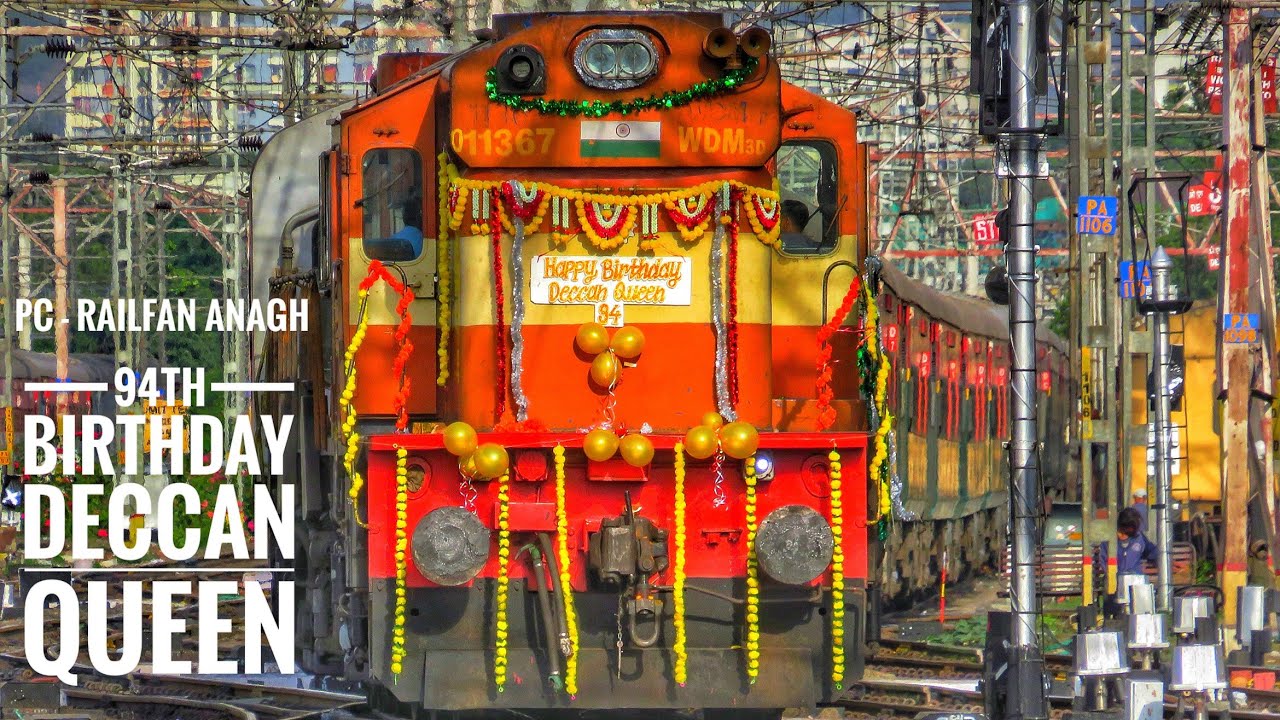 Her highness turns 94! Vintage ICF & LHB Deccan Queen Avtars! 3 in 1 ...