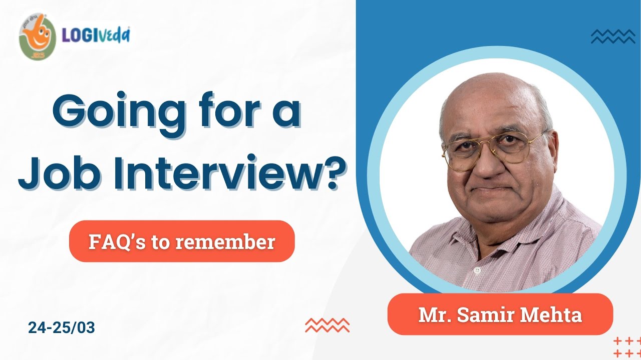 Going for a Job Interview? FAQ's to remember | Mr Samir Mehta - YouTube