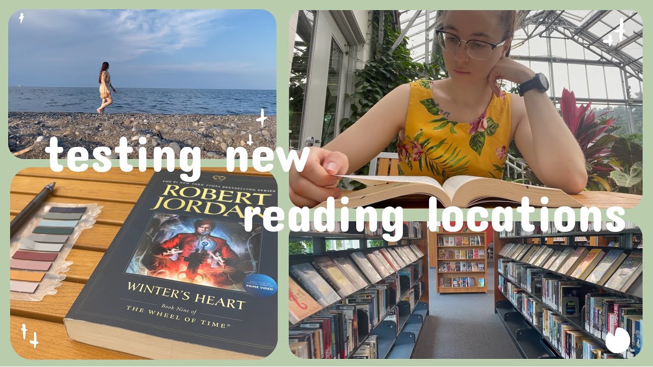 Reading in a different location every day for a week - YouTube