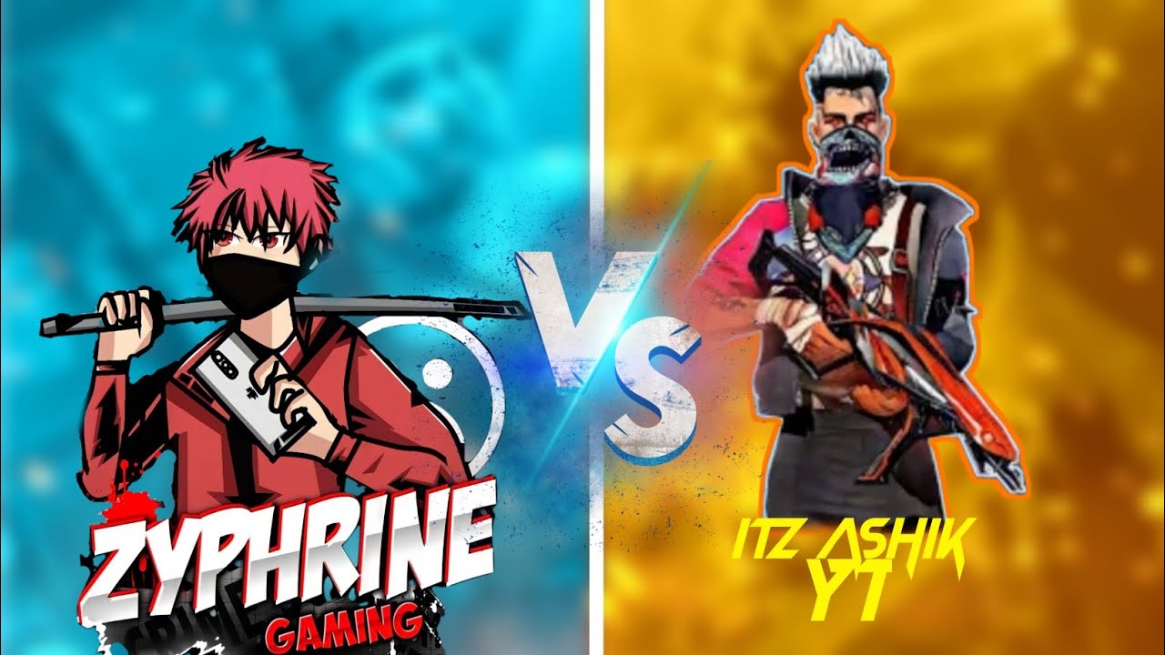 ZYPHRINE GAMING VS Itz Ashik YT ft. @itzashikyt777 - YouTube