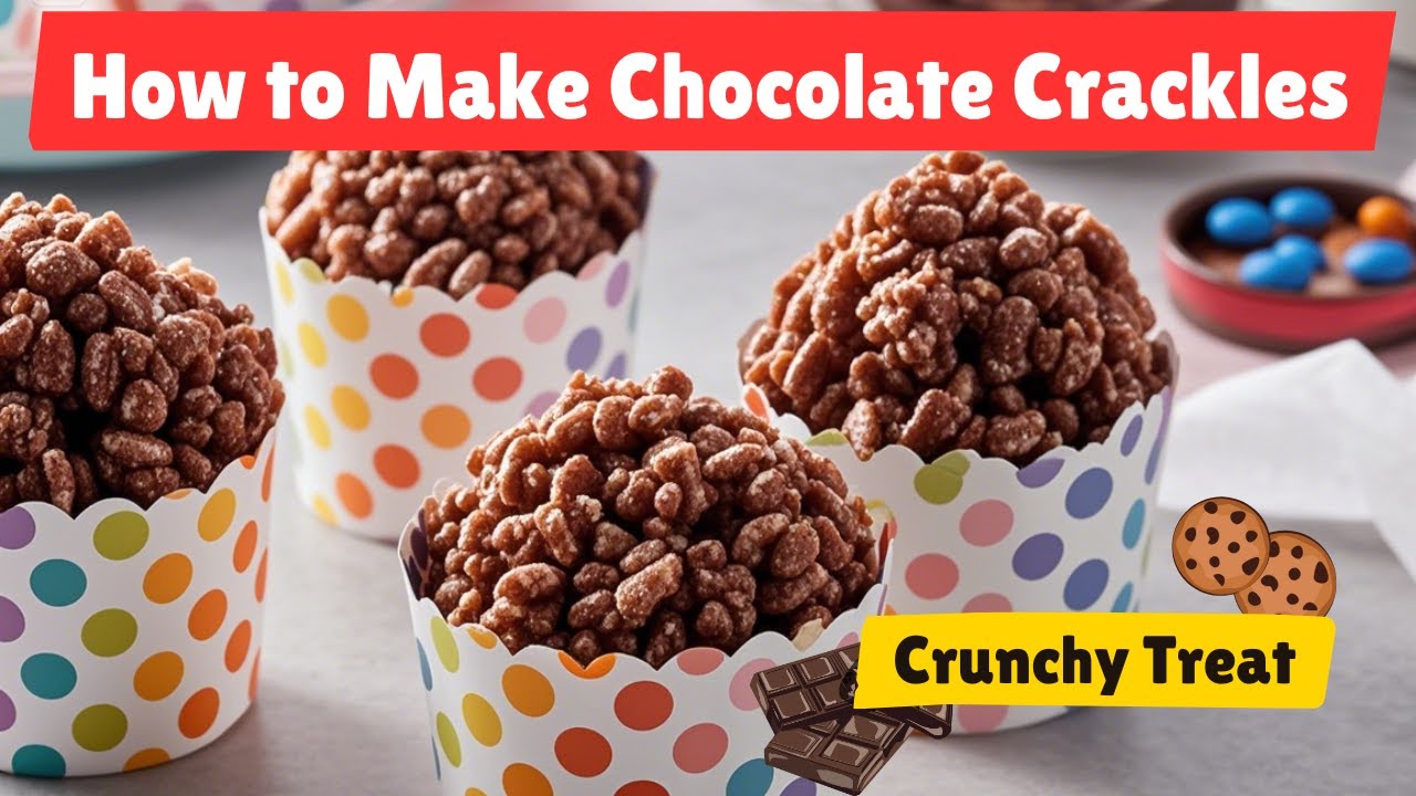 How to Make Chocolate Crackles (Crackle Chocolate Recipe) | Quick ...