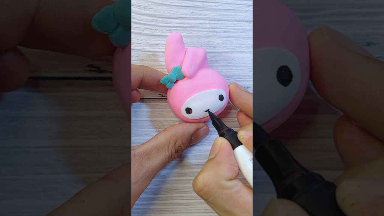 Squishy sponge DIY cute toys #squishytoy #claytoys #sponges - YouTube